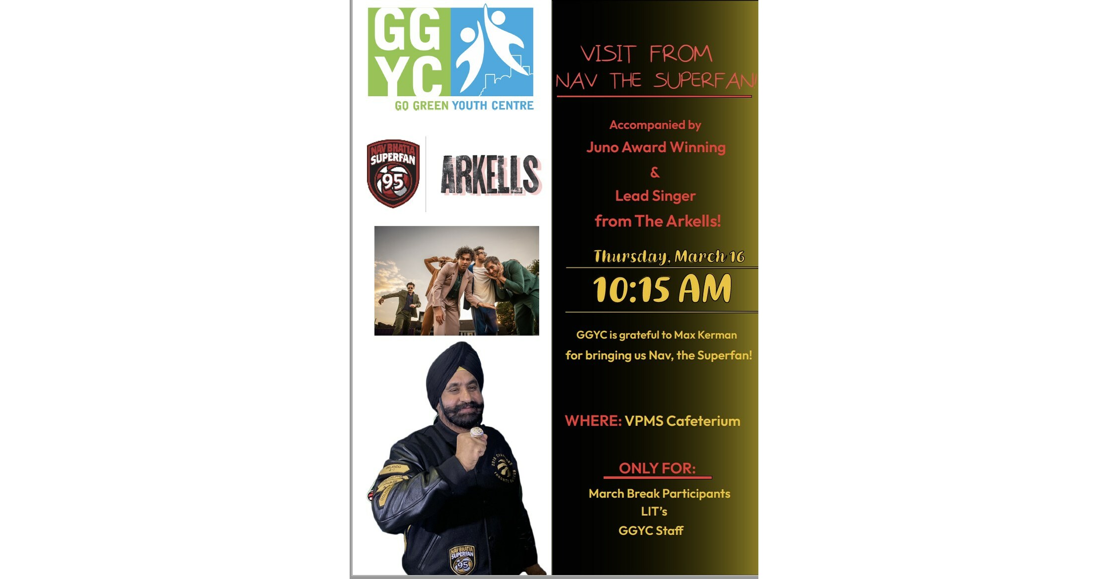 Raptors Superfan Nav Bhatia & Arkells Lead Singer Max Kerman will join ...