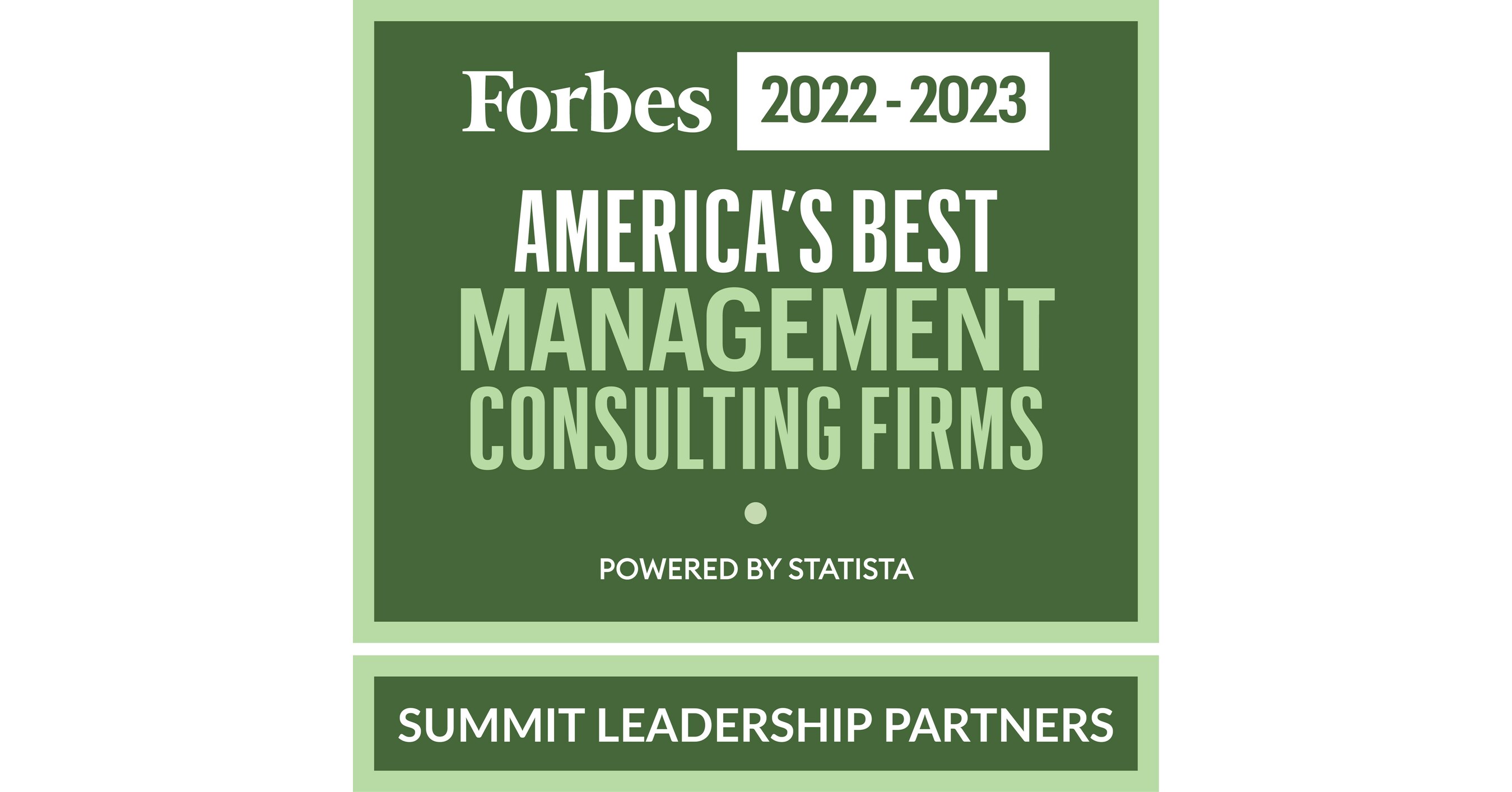 Summit Leadership Partners Named America's Best Management Consulting ...