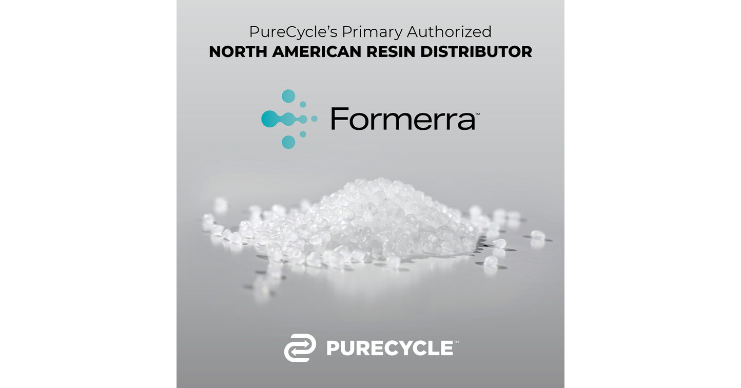 PURECYCLE, FORMERRA ANNOUNCE STRATEGIC DISTRIBUTION PARTNERSHIP