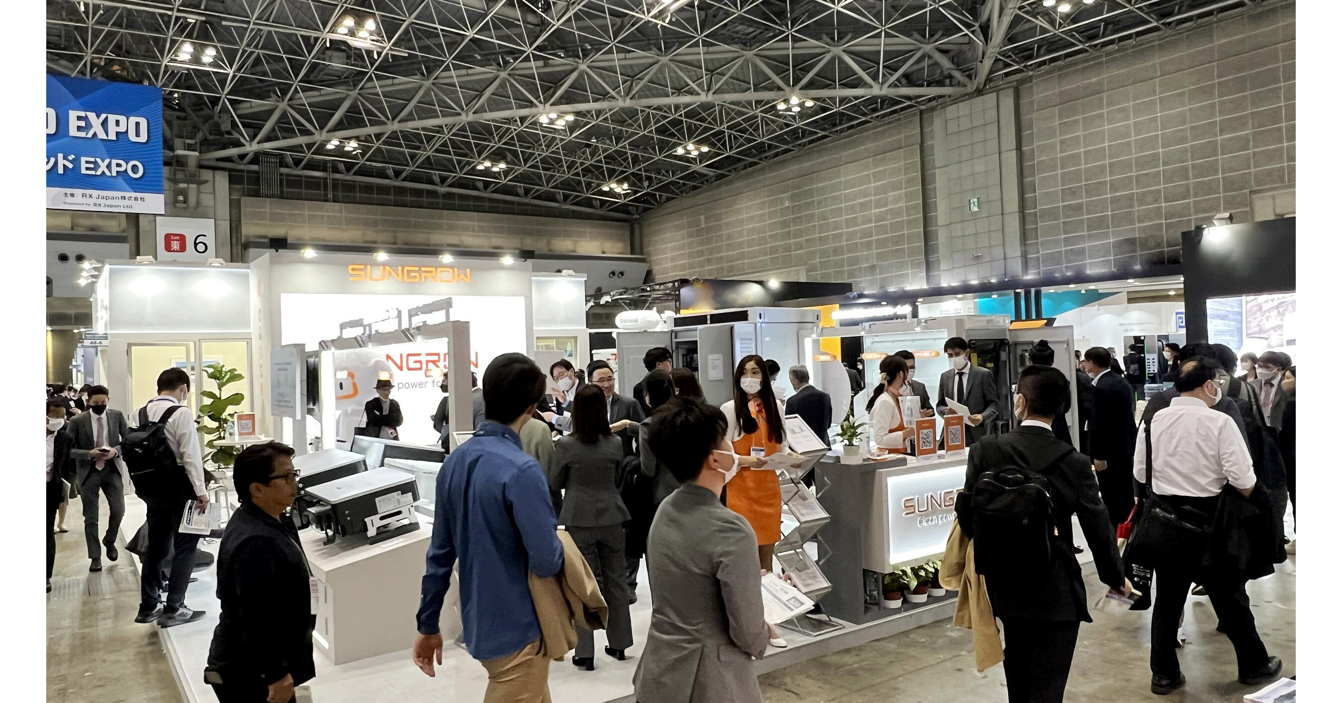 Sungrow Signs MOU with Amp at PV Expo 2023 in Japan