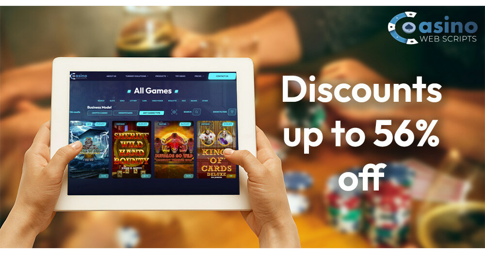 CasinoWebScripts Launches New Promotional Packages and Casino Games