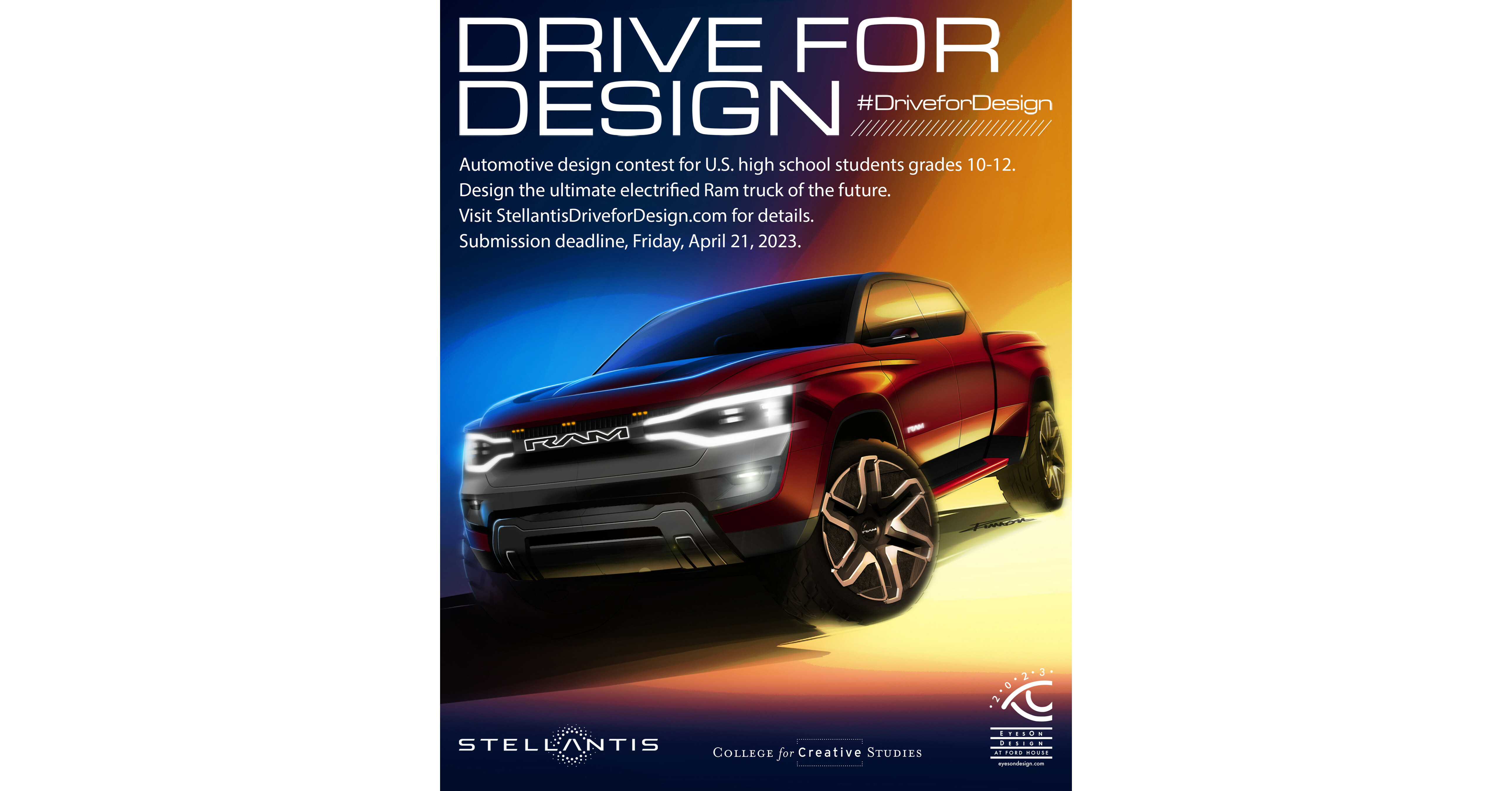 Eleventh Annual Drive for Design Contest Challenges High School ...