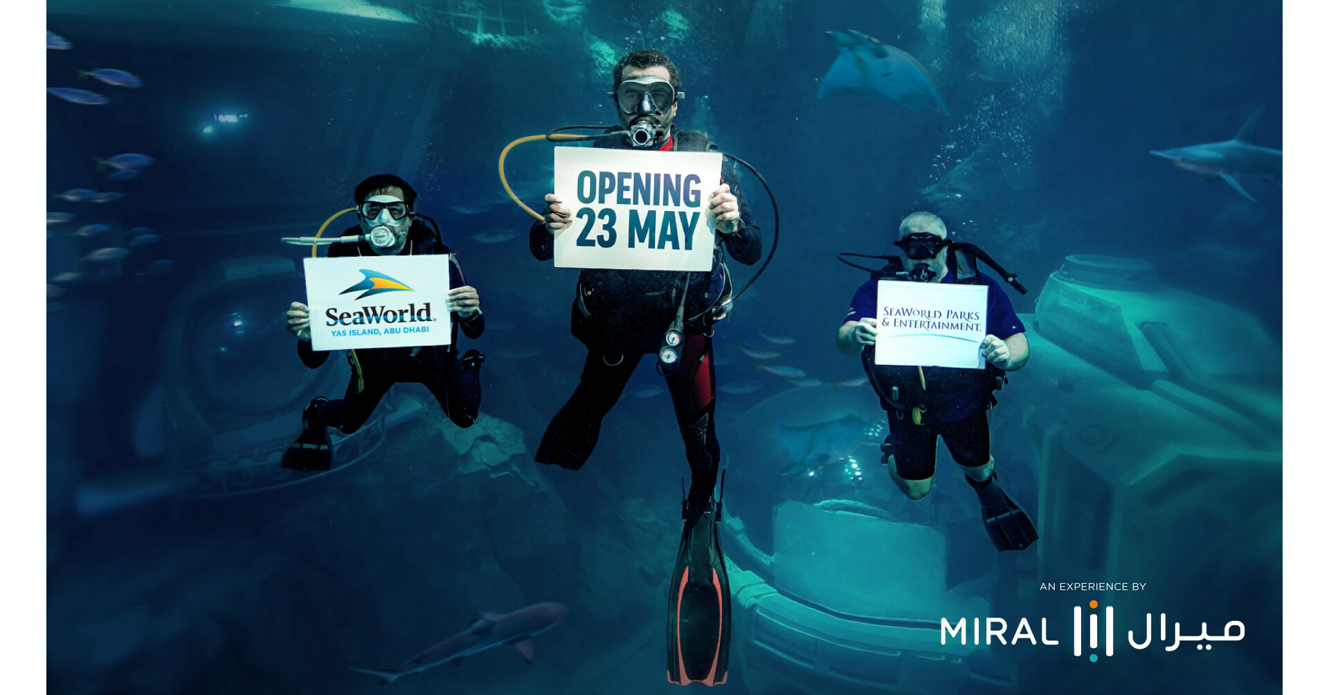 Miral announces the much-anticipated SeaWorld® Yas Island, Abu Dhabi to ...