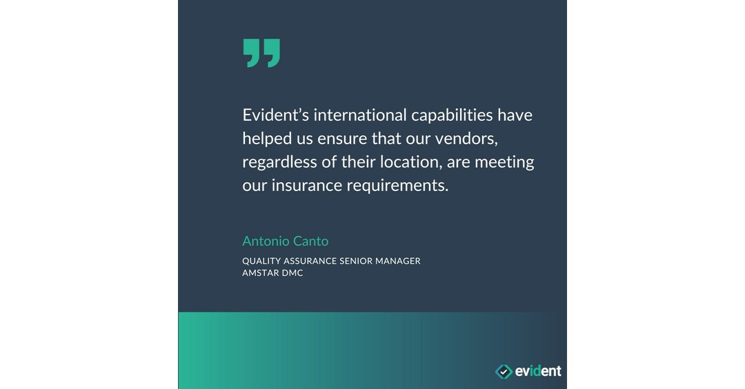 Evident Releases International Offering to Serve Rapidly Growing ...