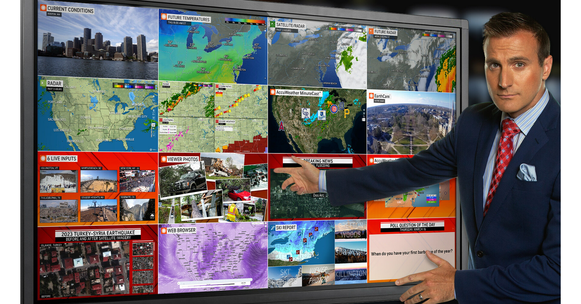 AccuWeather Unveils WeatherShow Enhancer™ at NAB 2023