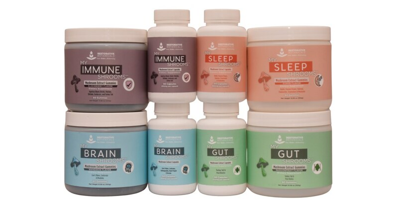 Restorative Botanicals Launches New Functional Mushroom Product Line