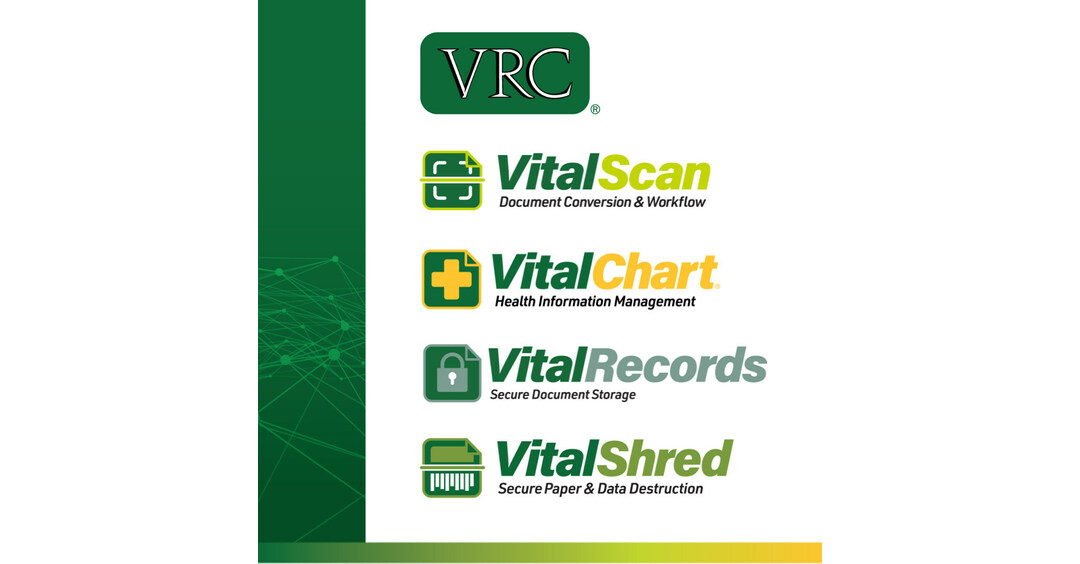Vital Records Control ("VRC") Refreshes Sub-brand Logos To Represent ...