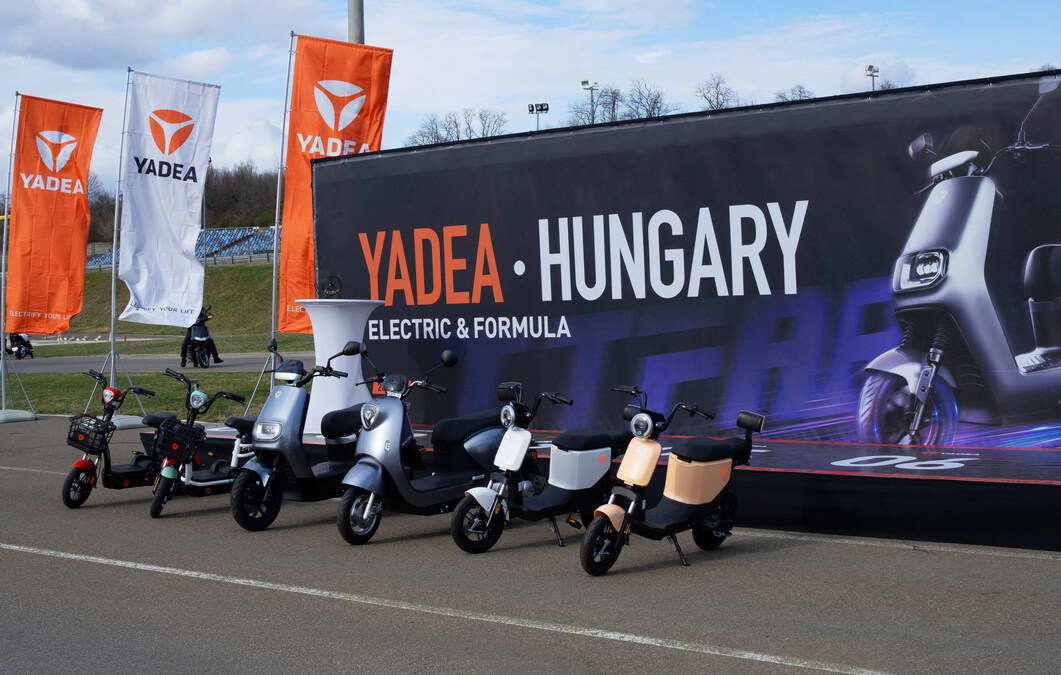 On the Hungaroring, Yadea Unveiled Its High-Performance Electric ...