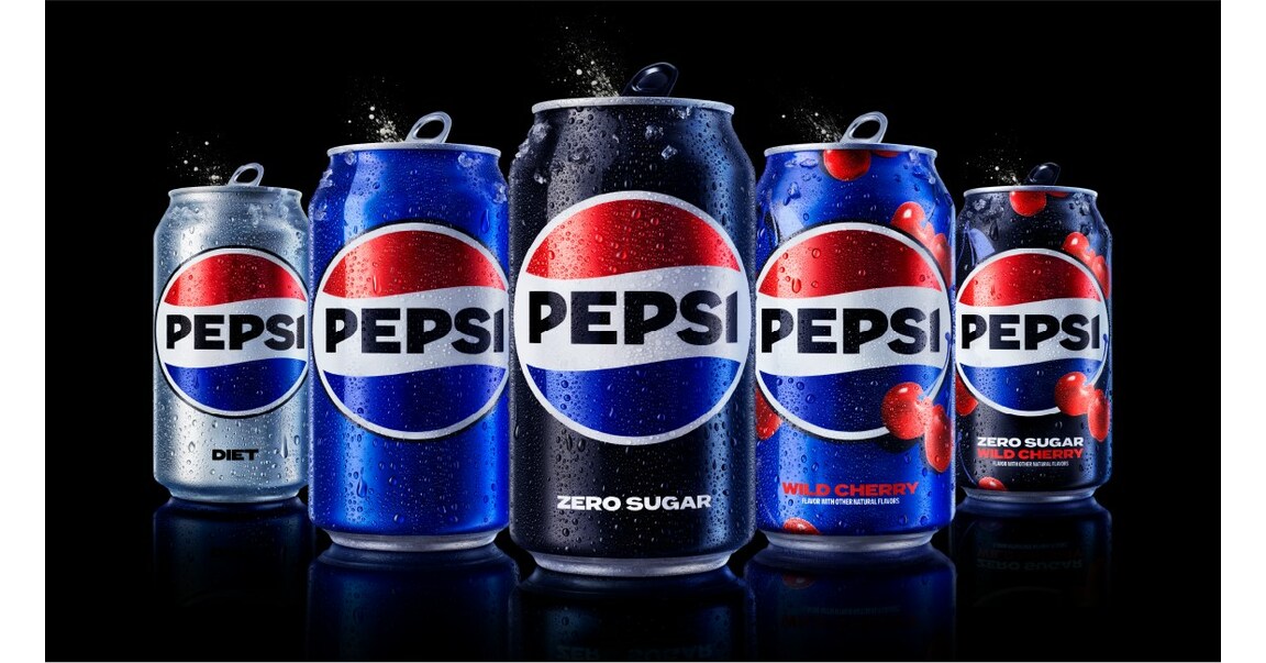 PEPSI® dévoile un nouveau logo et une identité visuelle renouvelée pour ...