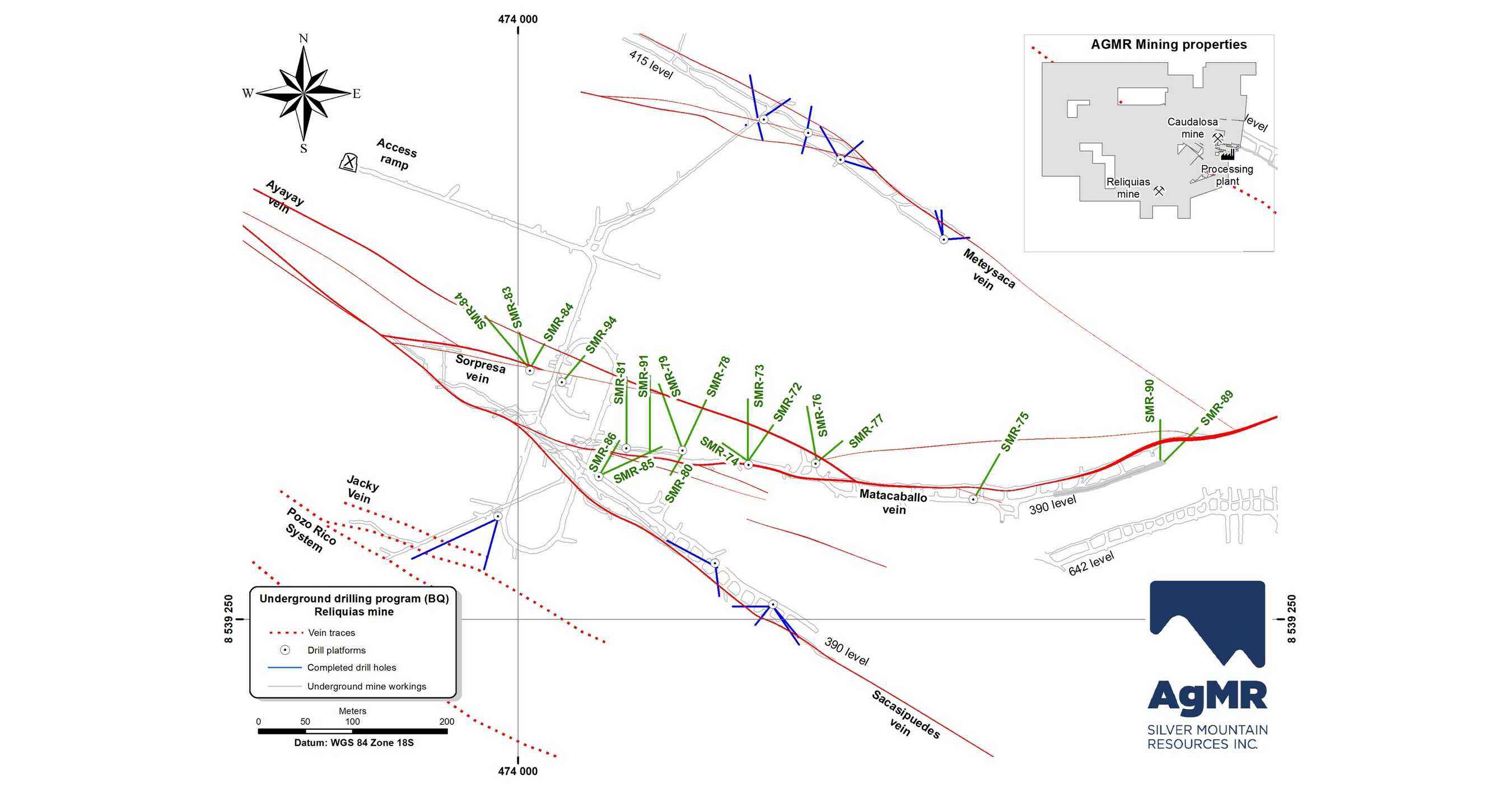 DELINEATION DRILLING AT AgMR's RELIQUIAS MINE CONFIRMS HIGH-GRADE ...