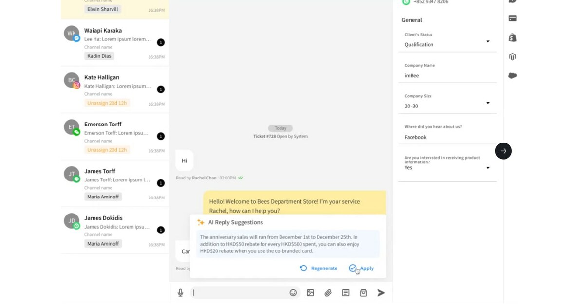 imBee Reinvents Data-driven Productivity With AiskBee, Hong Kong's ...