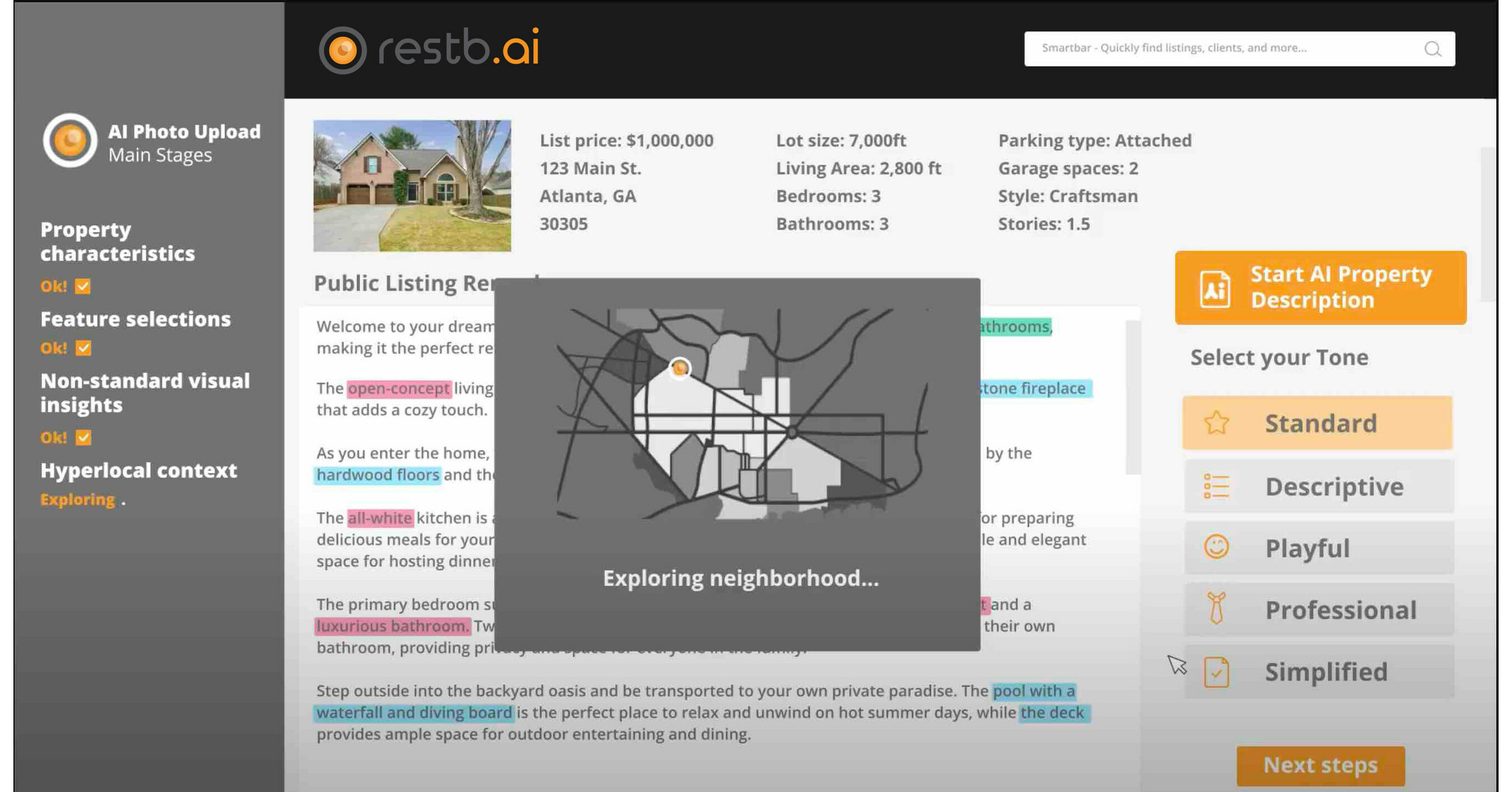 Restb.ai Launches AI-powered Property Descriptions for US Real Estate