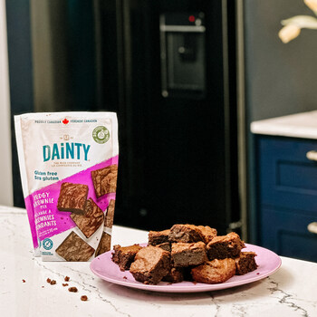 Les Aliments Dainty Foods launches Gluten Free Baking Mixes & All ...