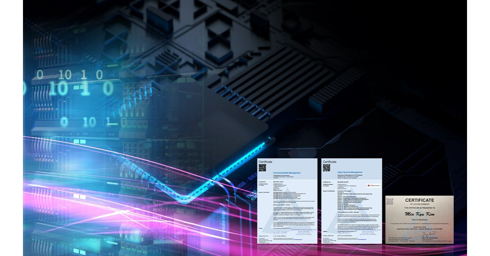 LG BECOMES WORLD'S FIRST AUTO COMPONENT SUPPLIER TO MEET GLOBAL ...