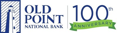 OLD POINT NATIONAL BANK CELEBRATES 100 YEARS OF COMMUNITY BANKING