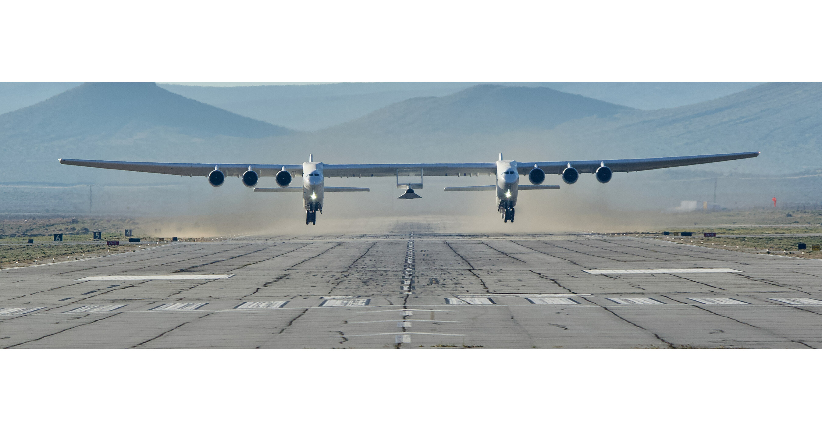 Stratolaunch Completes Third Captive Carry Flight with Talon-A Vehicle