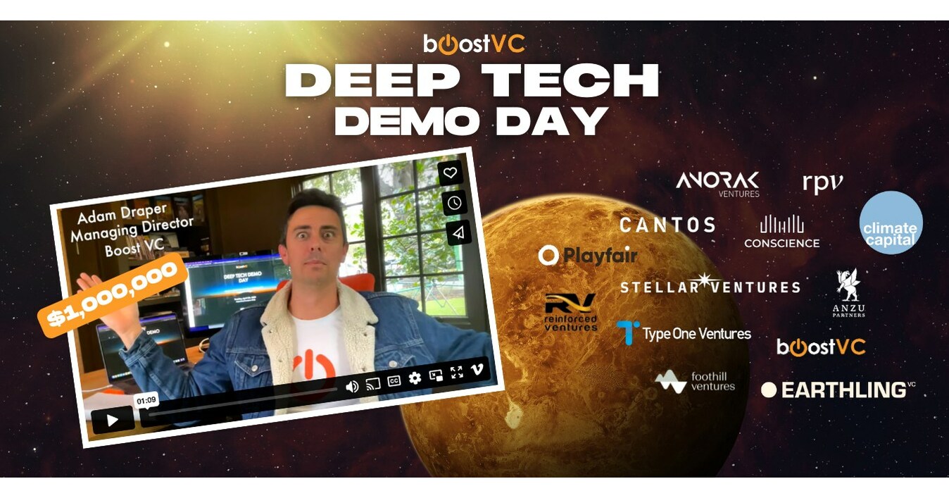 Boost Vc Logo Today ArgenTag @ @boost_vc Deep Tech Demo Day 🔴