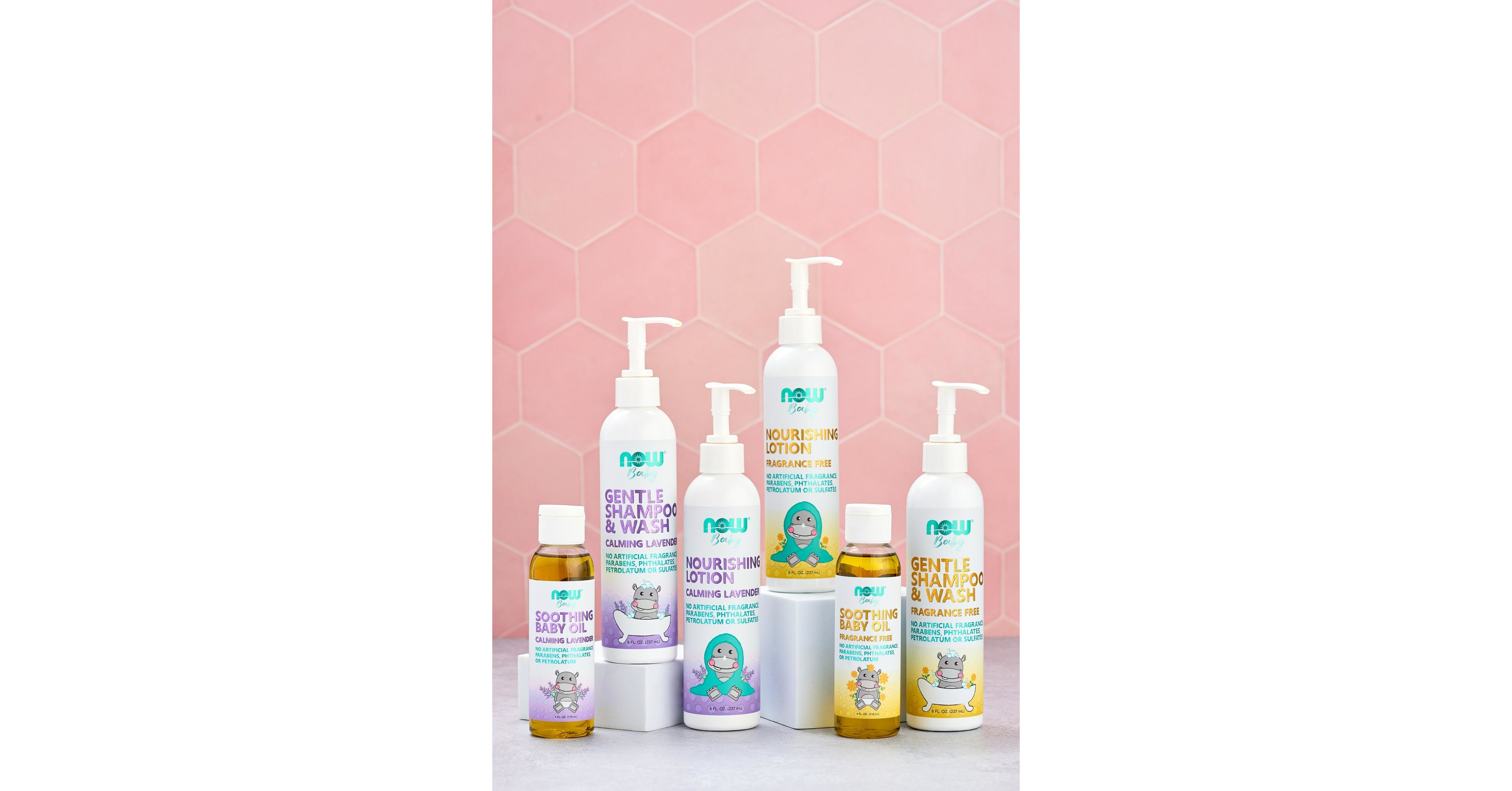 NOW® Launches NOW® Kids + NOW® Baby Clean Care