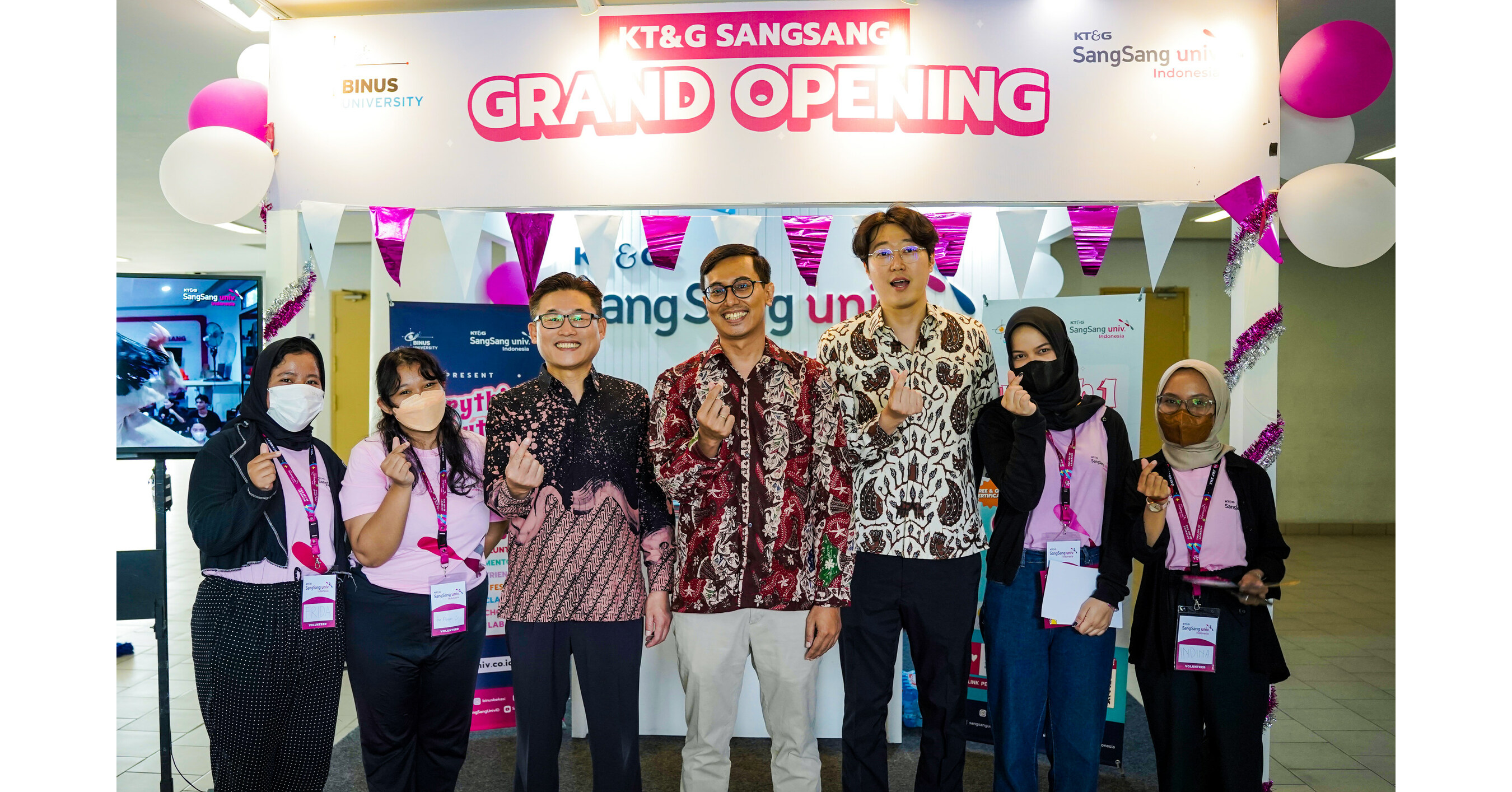 KT&G opens new 'Univ Zone' at BINUS University to support local college ...