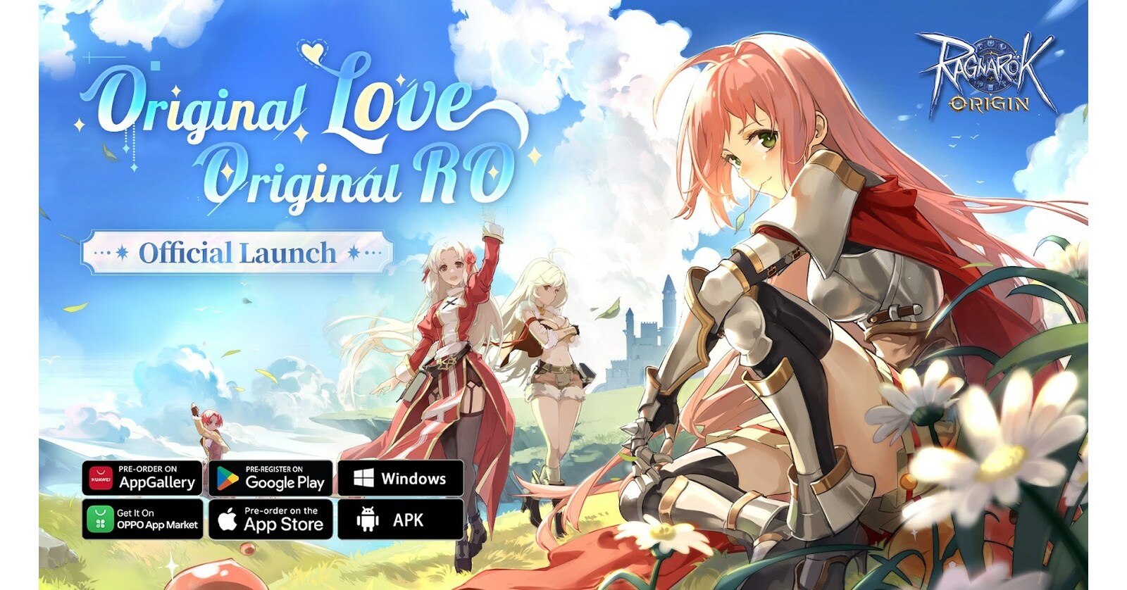 10,000,000 Pre-registrations achieved! Ragnarok Origin officially launched today!