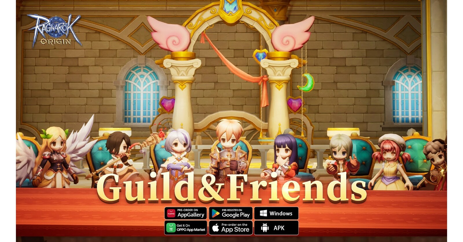 10,000,000 Pre-registrations achieved! Ragnarok Origin officially launched today!