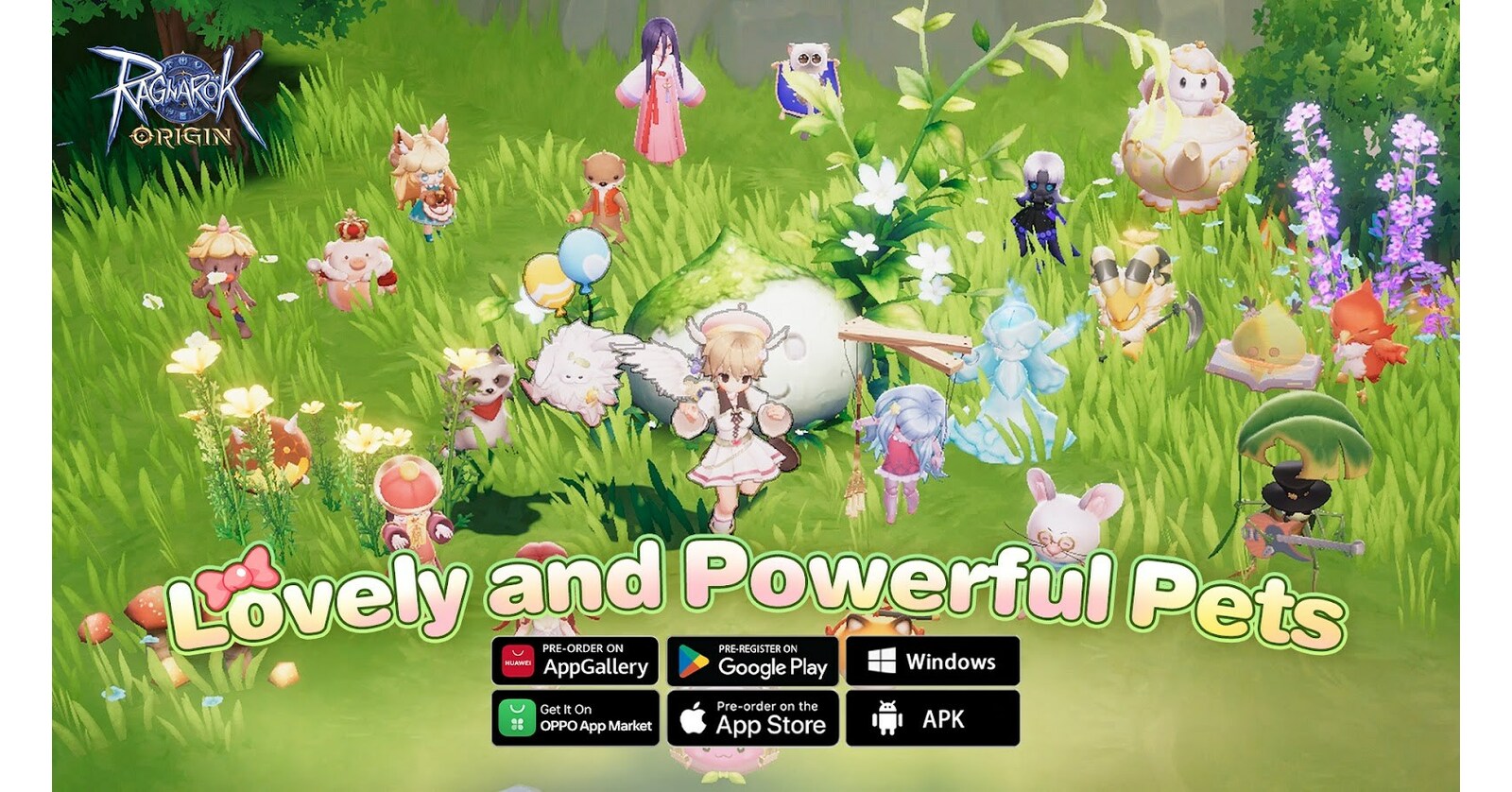 10,000,000 Pre-registrations achieved! Ragnarok Origin officially launched today!