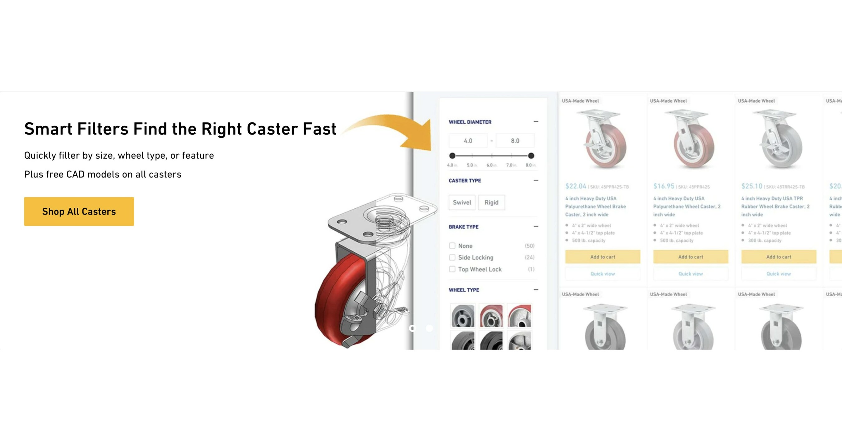 Family Business Makes Big Moves to Compete with Large E-commerce Stores on Caster Products