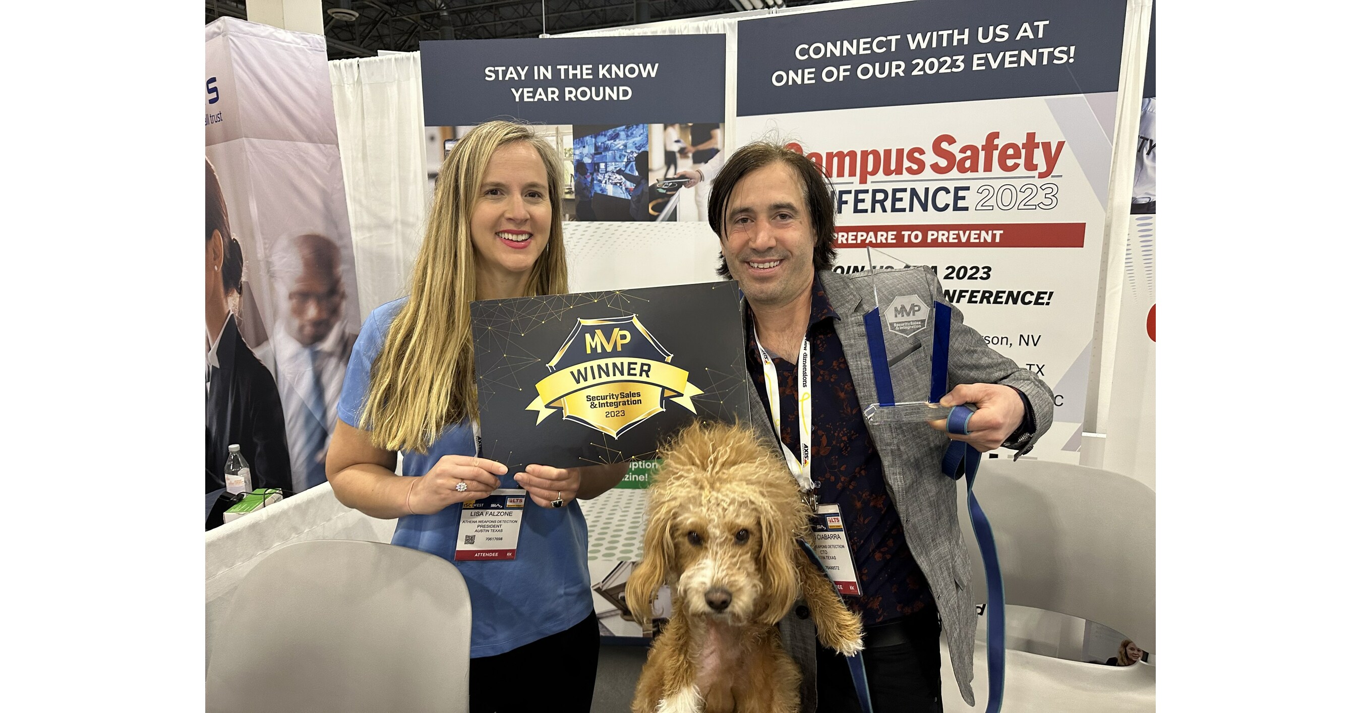 Athena Security Receives MVP Award for Best Security APP at ISC WEST 2023