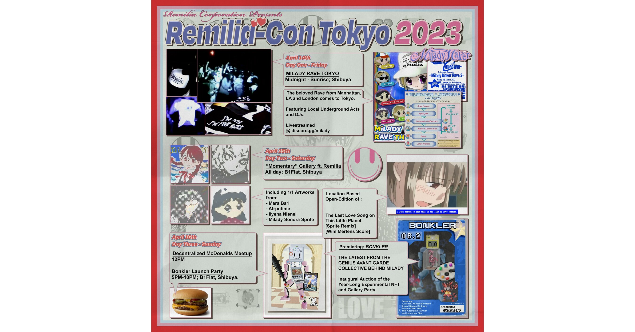 Remilia Corporation Debuts Milady Rave Tokyo and Announces Momentous ...