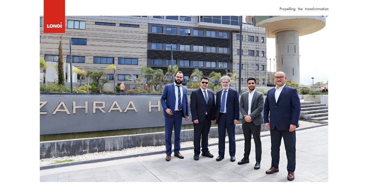 LONGi donates 20kW of Hi-MO 6 modules to Beirut hospital