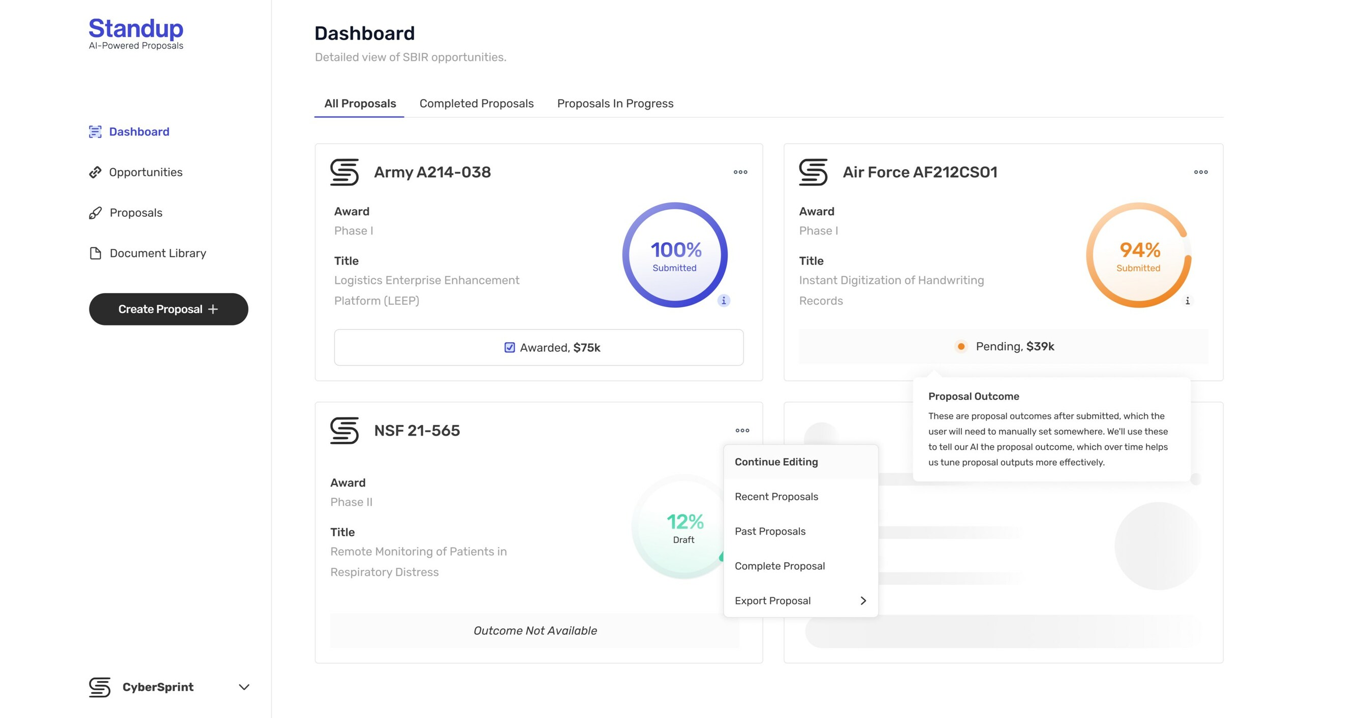 Standup Rolls Out Game-Changing Government Proposal Development ...