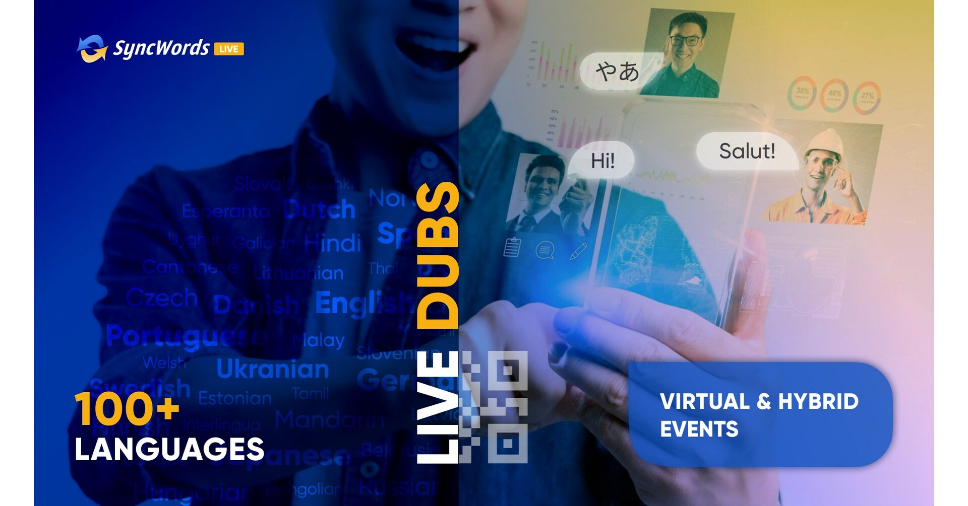 SyncWords Presents AI Live Dubbing