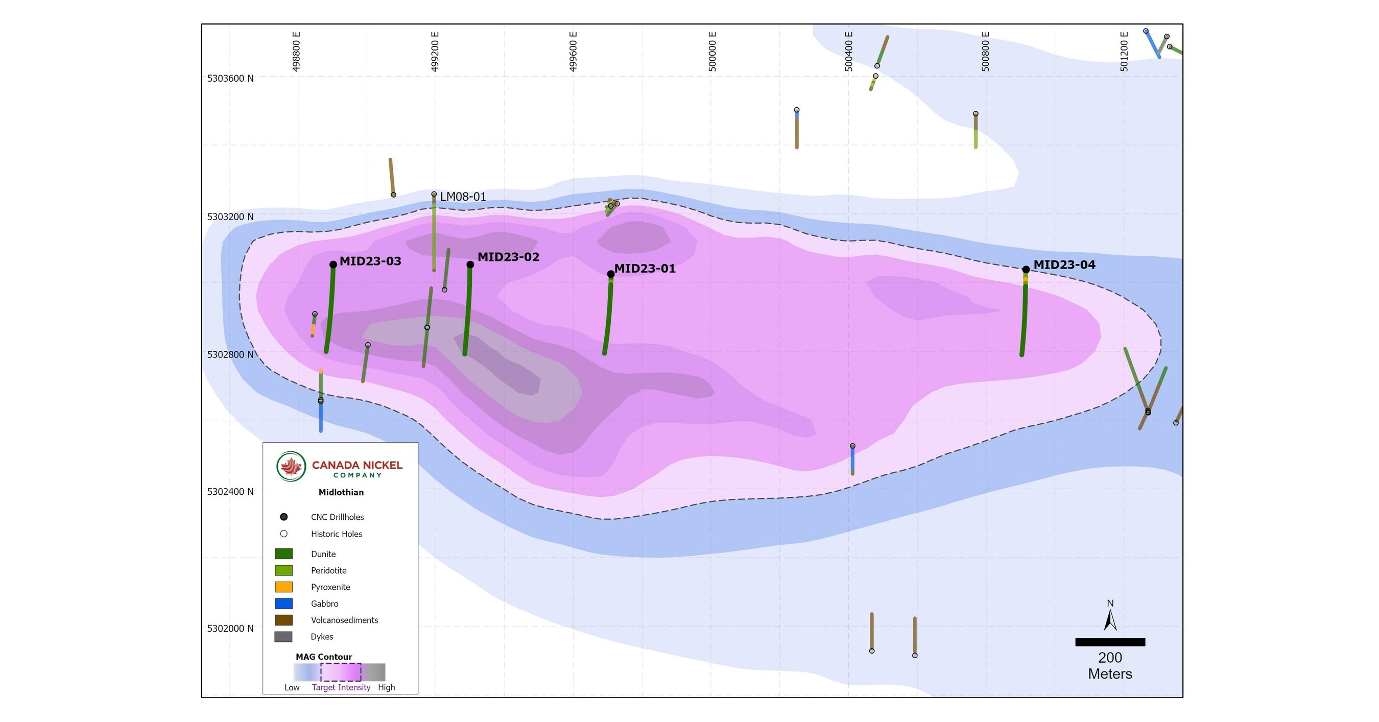 Canada Nickel Announces New Nickel Discovery at Midlothian Property ...
