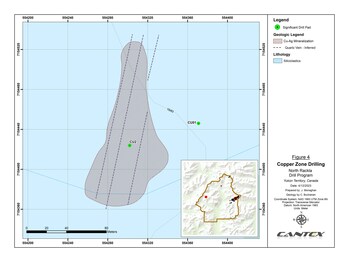CANTEX EXTENDS STRIKE LENGTH TO 2,350 METRES AND CONFIRMS ELEVATED ...