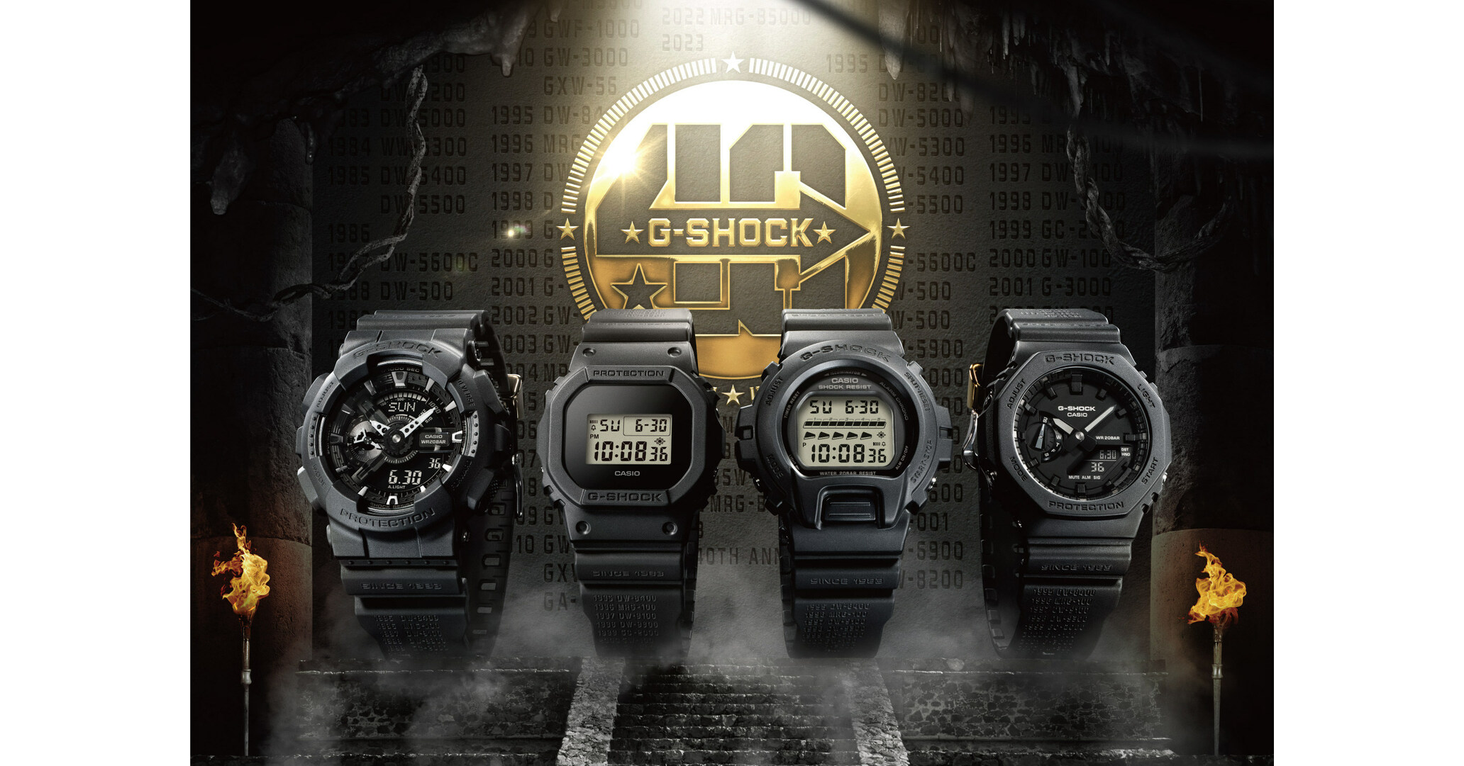 Casio to Release G-SHOCK Featuring Band Imprinted with the Model Names ...