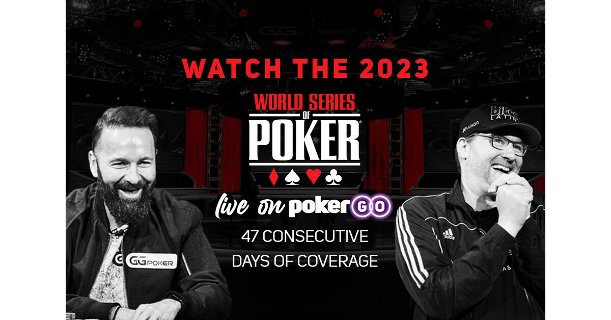 PokerGO® to Livestream 47 Consecutive Days of the 2023 World Series of ...