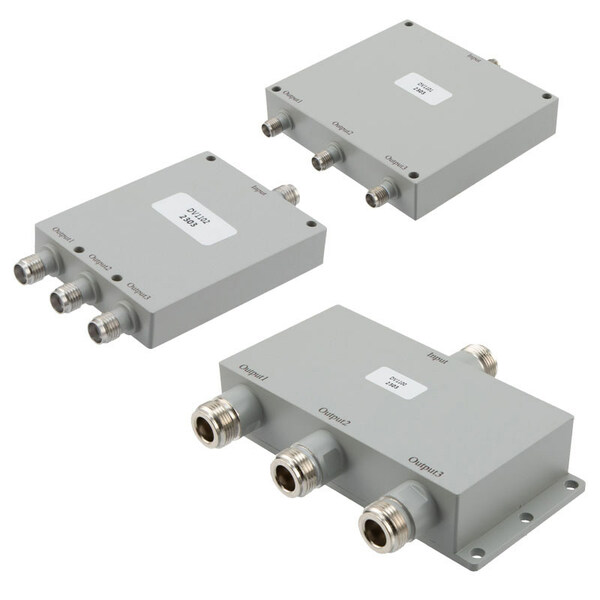 Fairview Microwave Introduces Series of RF Power Dividers and RF Couplers