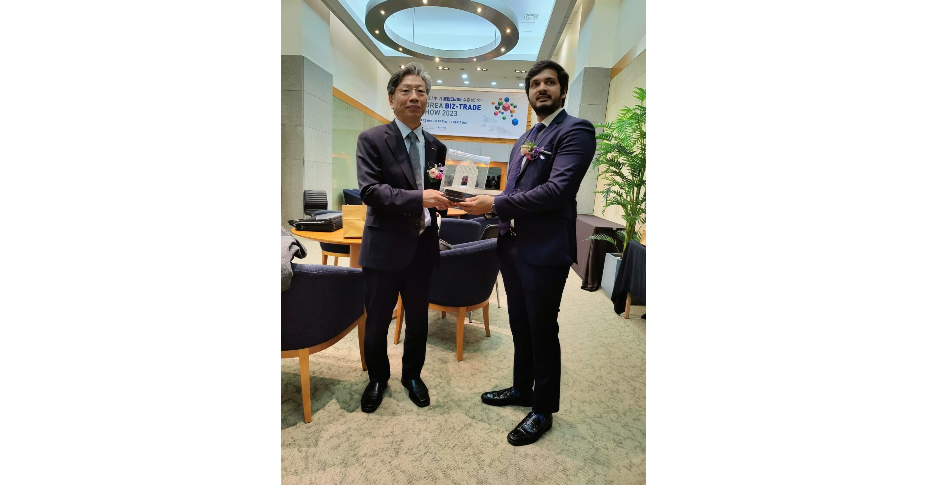 Come, Invest in India Urges Vedanta's Akarsh Hebbar at Boom Up Korea 2023