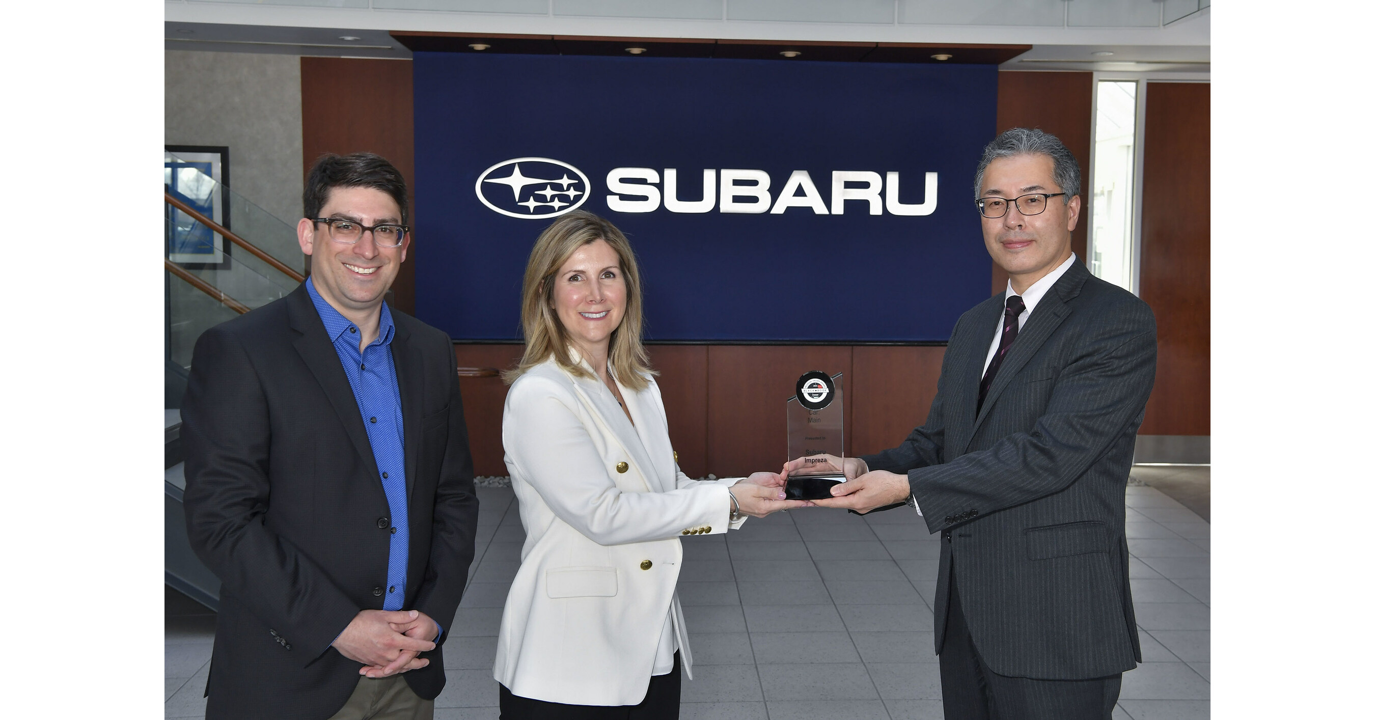 SUBARU IMPREZA WINS CANADIAN BLACK BOOK BEST RESIDUAL VALUE AWARD