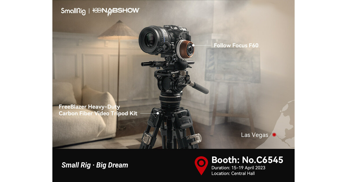 SmallRig expose deux nouveaux produits au centenaire du NAB Show 2023 à Las Vegas