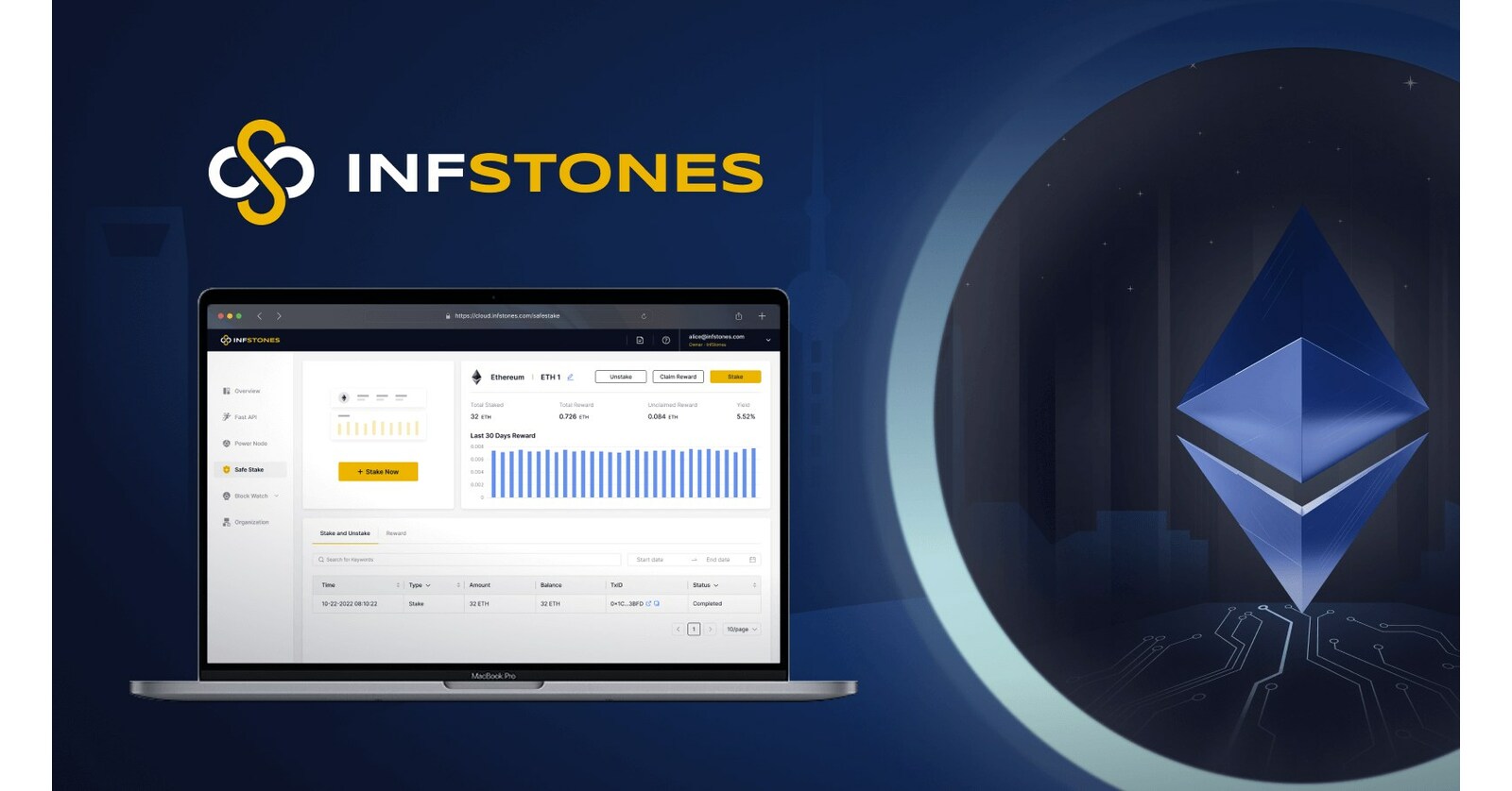 InfStones launches Ethereum validator service to enable convenient ...