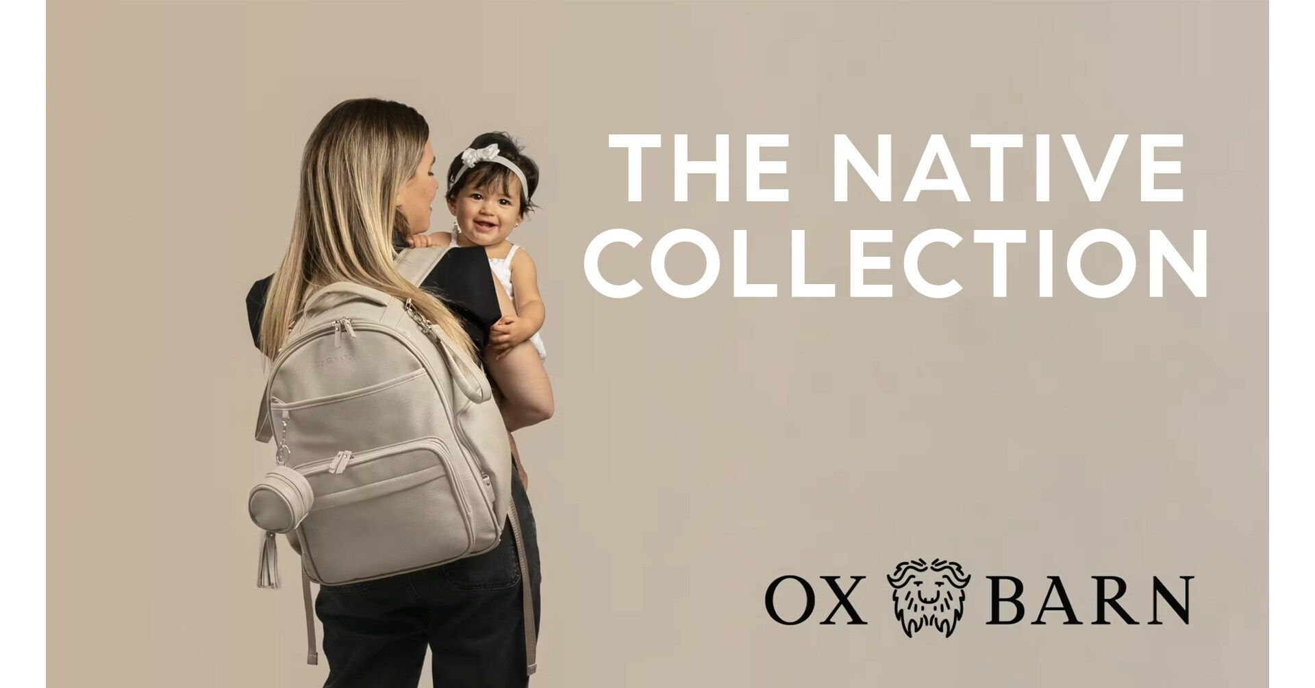 Ox & Barn Unveils Vegan Leather Baby Diaper Backpack Line the Native ...