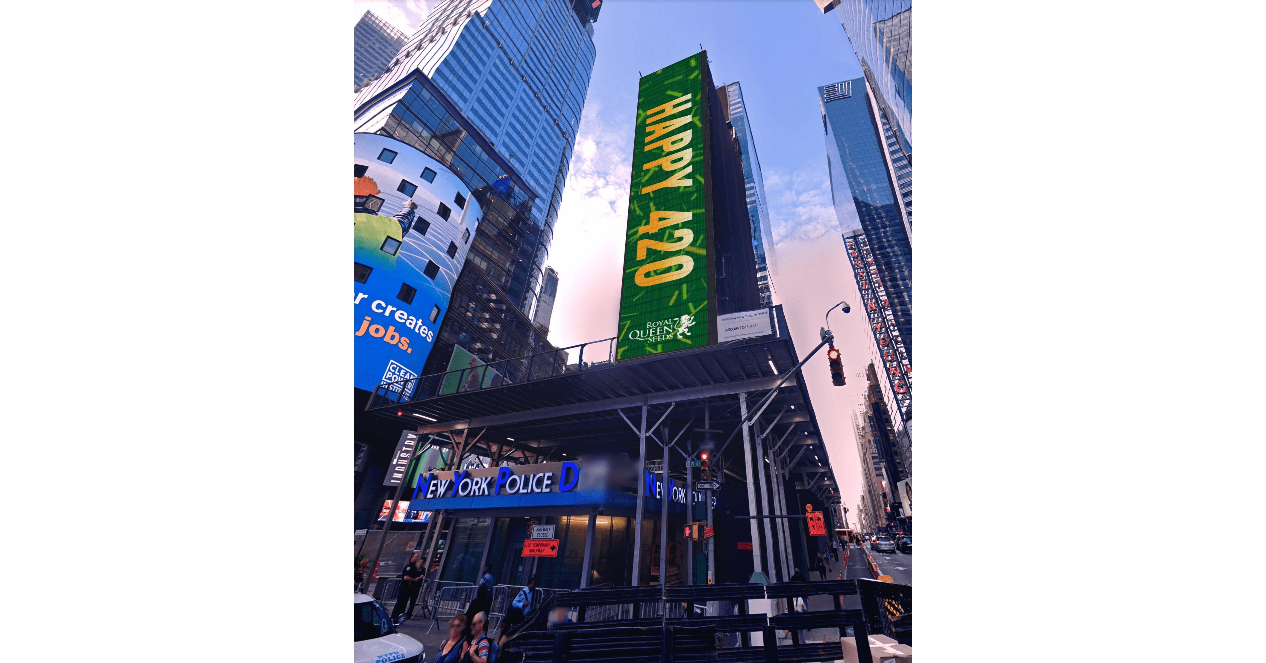 TIMES SQUARE TO FEATURE THE FIRST 4/20 NEW YORK CITY "CANNABIS IS LEGAL ...