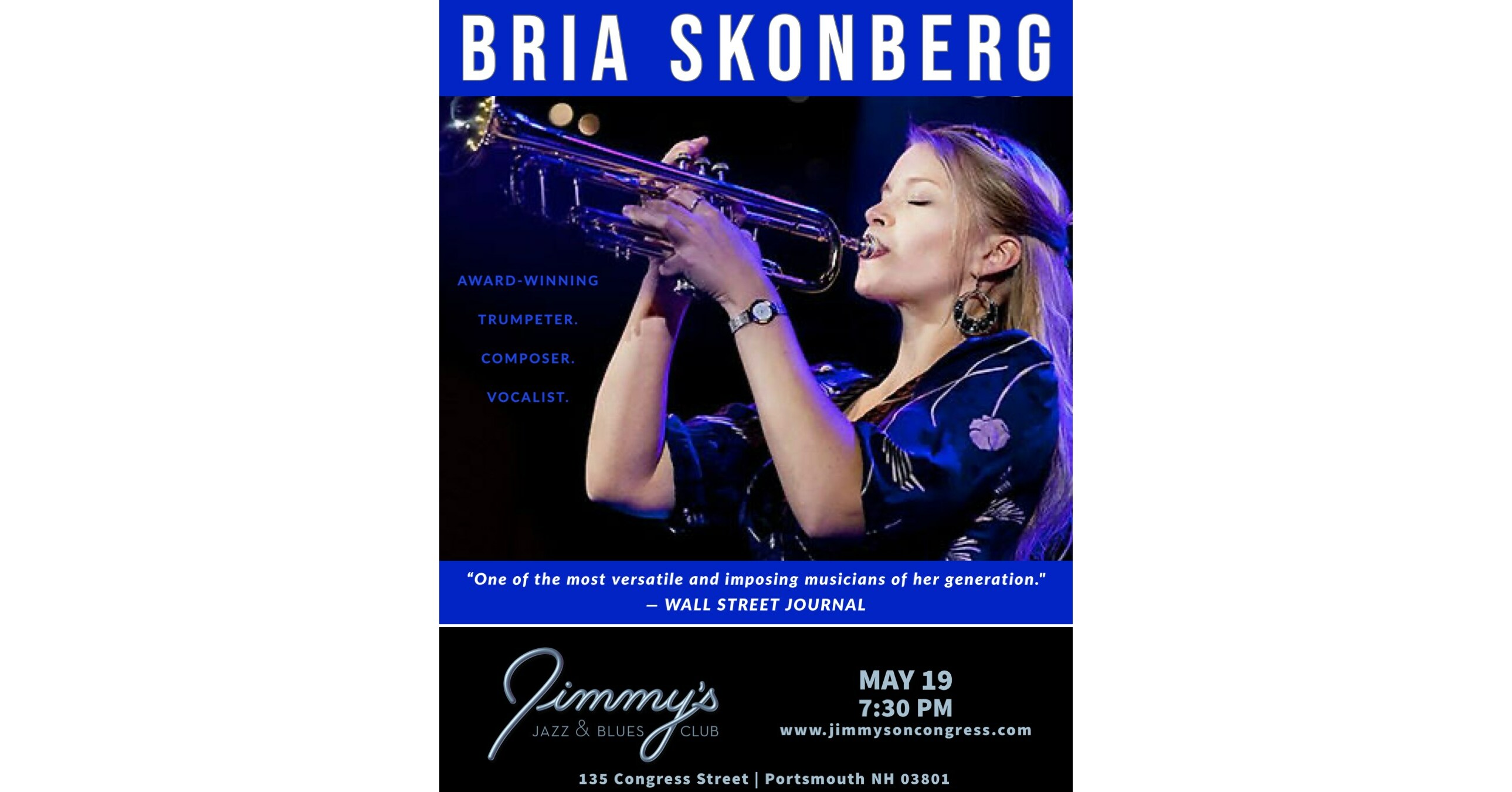 Jimmy's Jazz & Blues Club Features World-Renowned and Award-Winning ...