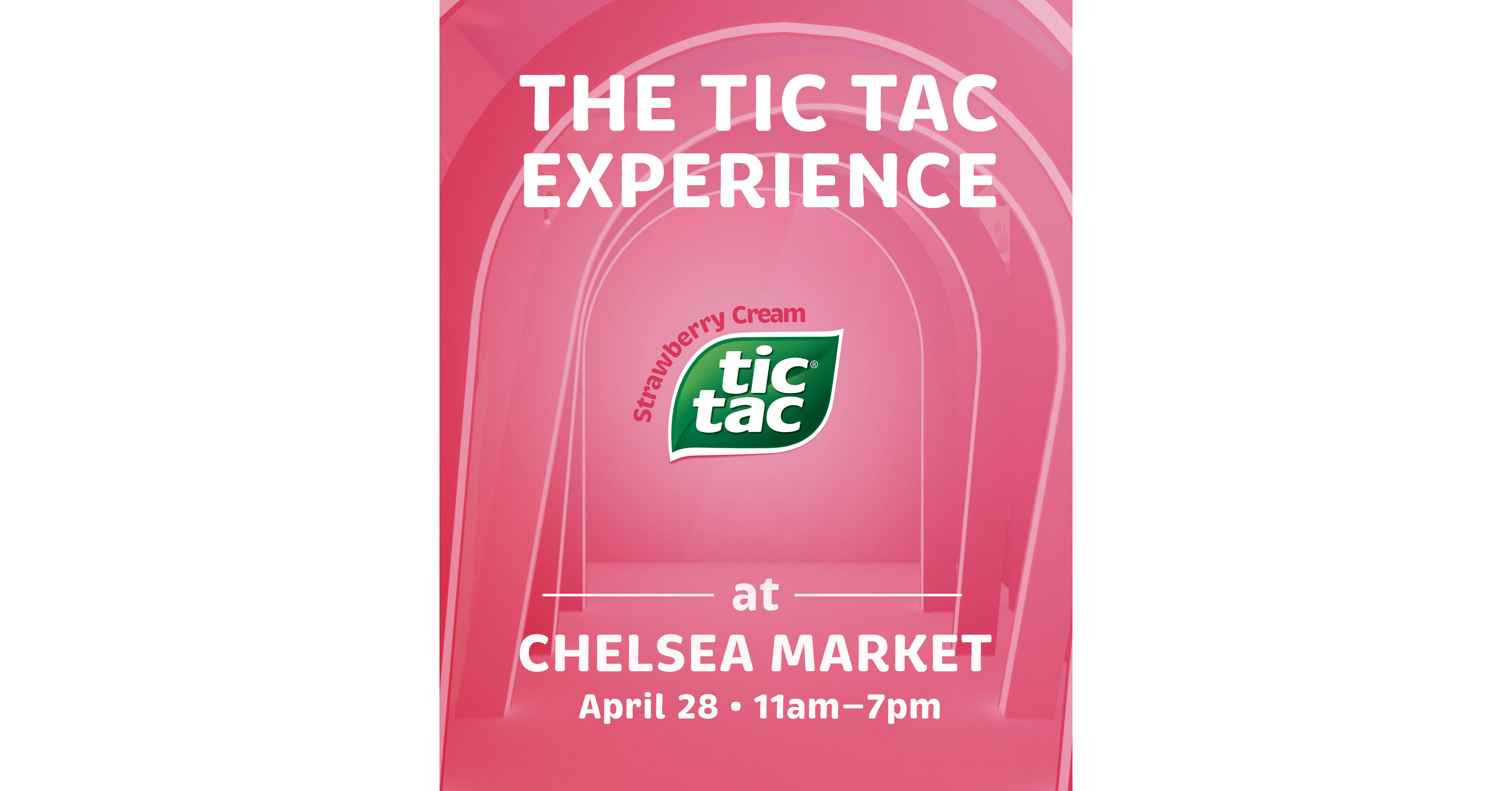 Tic Tac ® Debuts Brand New Strawberry & Cream Flavor at The First-Ever ...