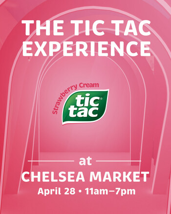 Tic Tac ® Debuts Brand New Strawberry & Cream Flavor At The First-Ever ...