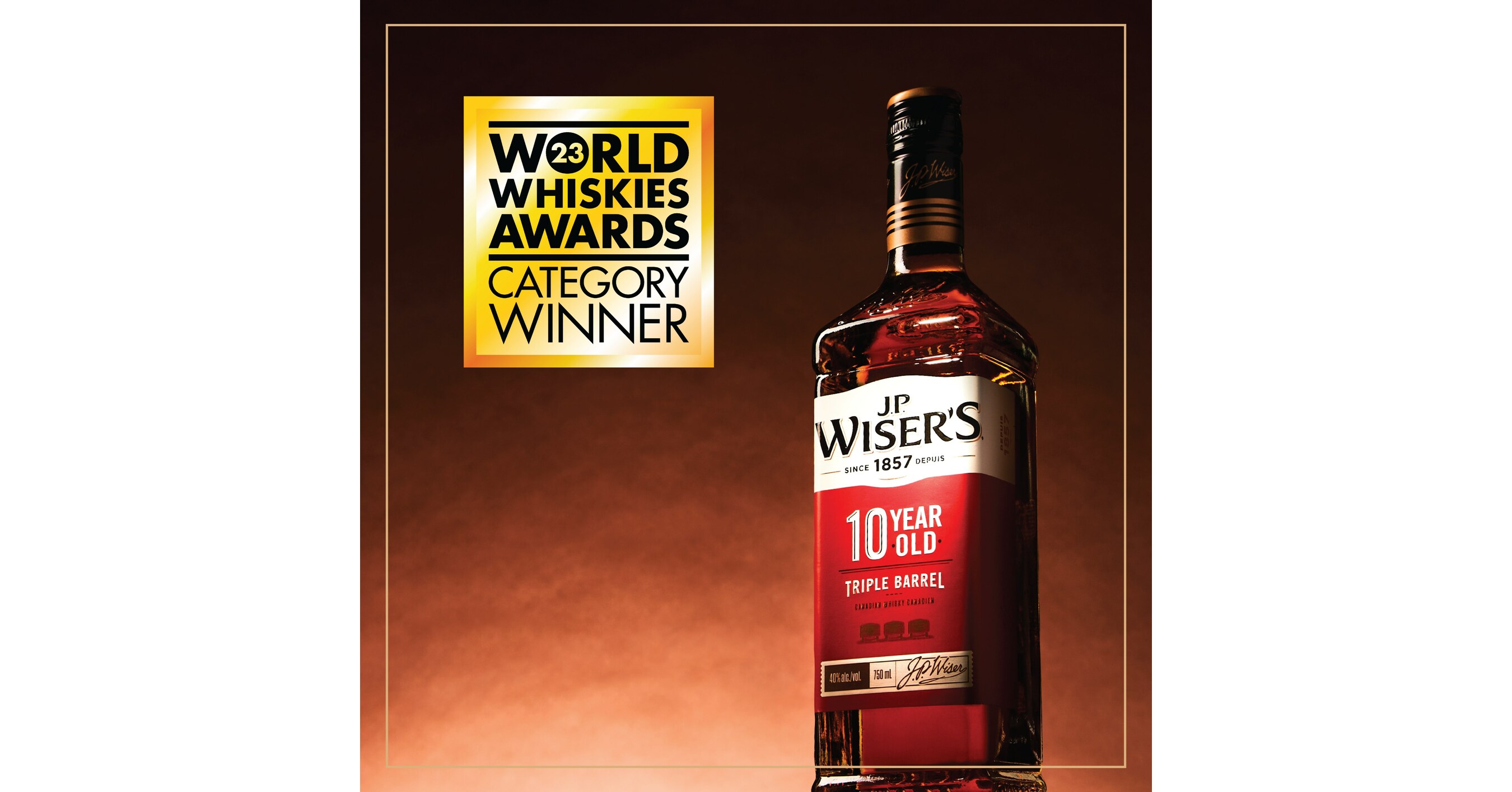 Corby's Canadian Whisky Portfolio Awarded at the 2023 World Whiskies Awards