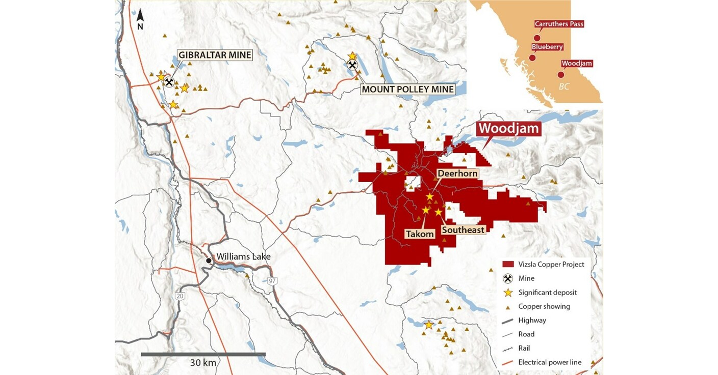 VIZSLA COPPER IDENTIFIES NEW TARGETS AT THE SOUTHEAST COPPER-GOLD ...