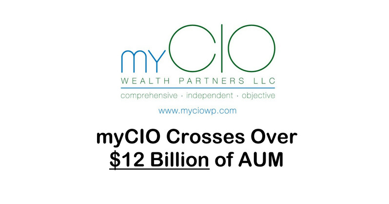 myCIO crosses over $12 billion of AUM (Increase of 1.41% or $160mm from ...