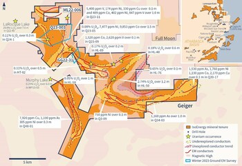 IsoEnergy Provides Winter Exploration Update